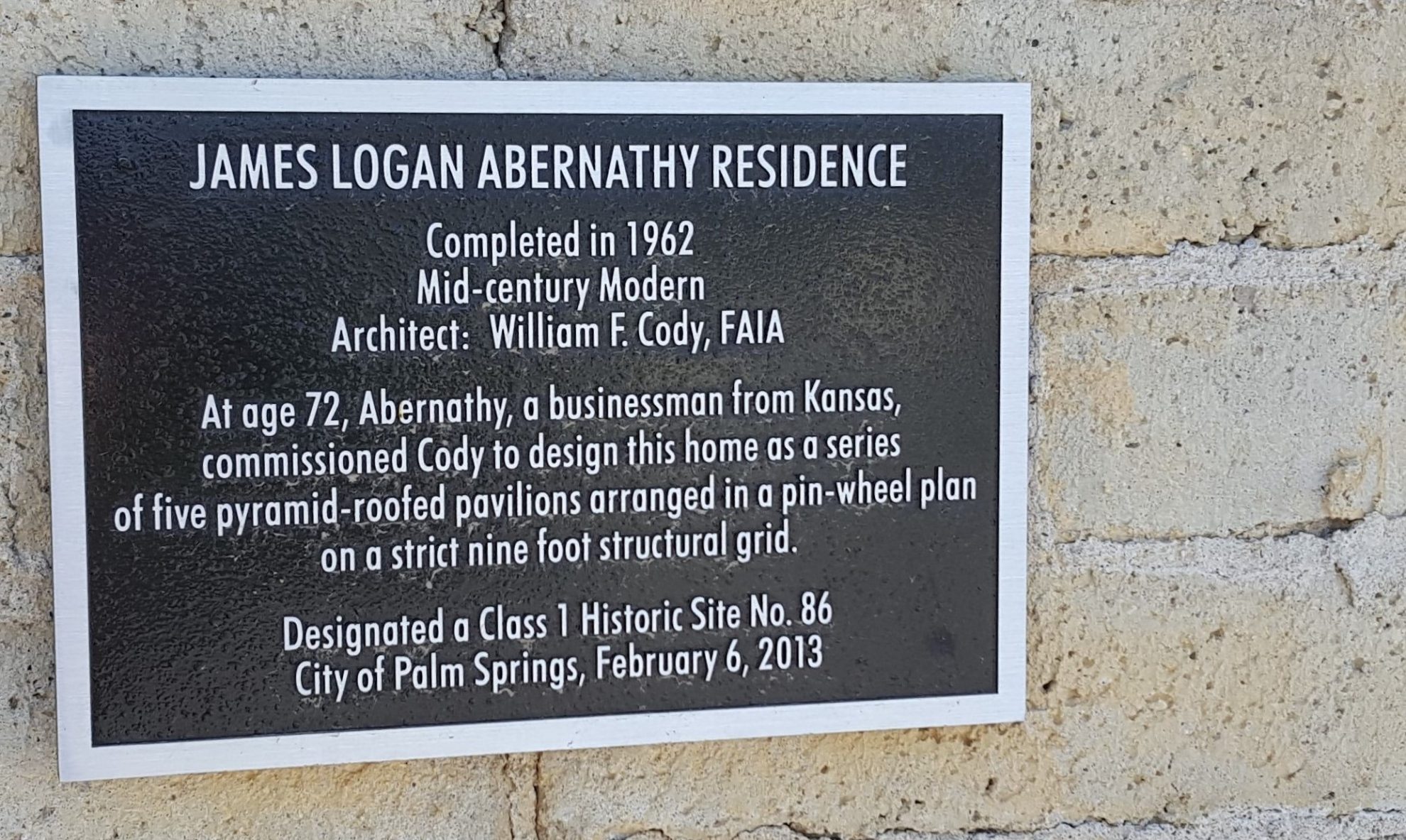 Abernathy Residence – Palm Springs Preservation Foundation